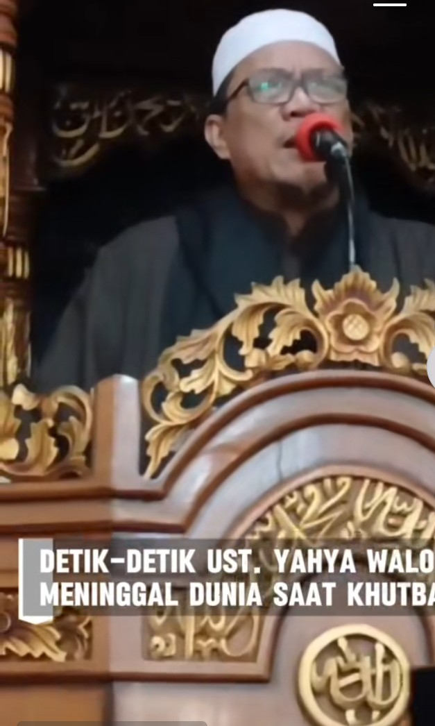 Inilah Detik USTAZ YAHYA WALONI MENINGGAL DUNIA SAAT